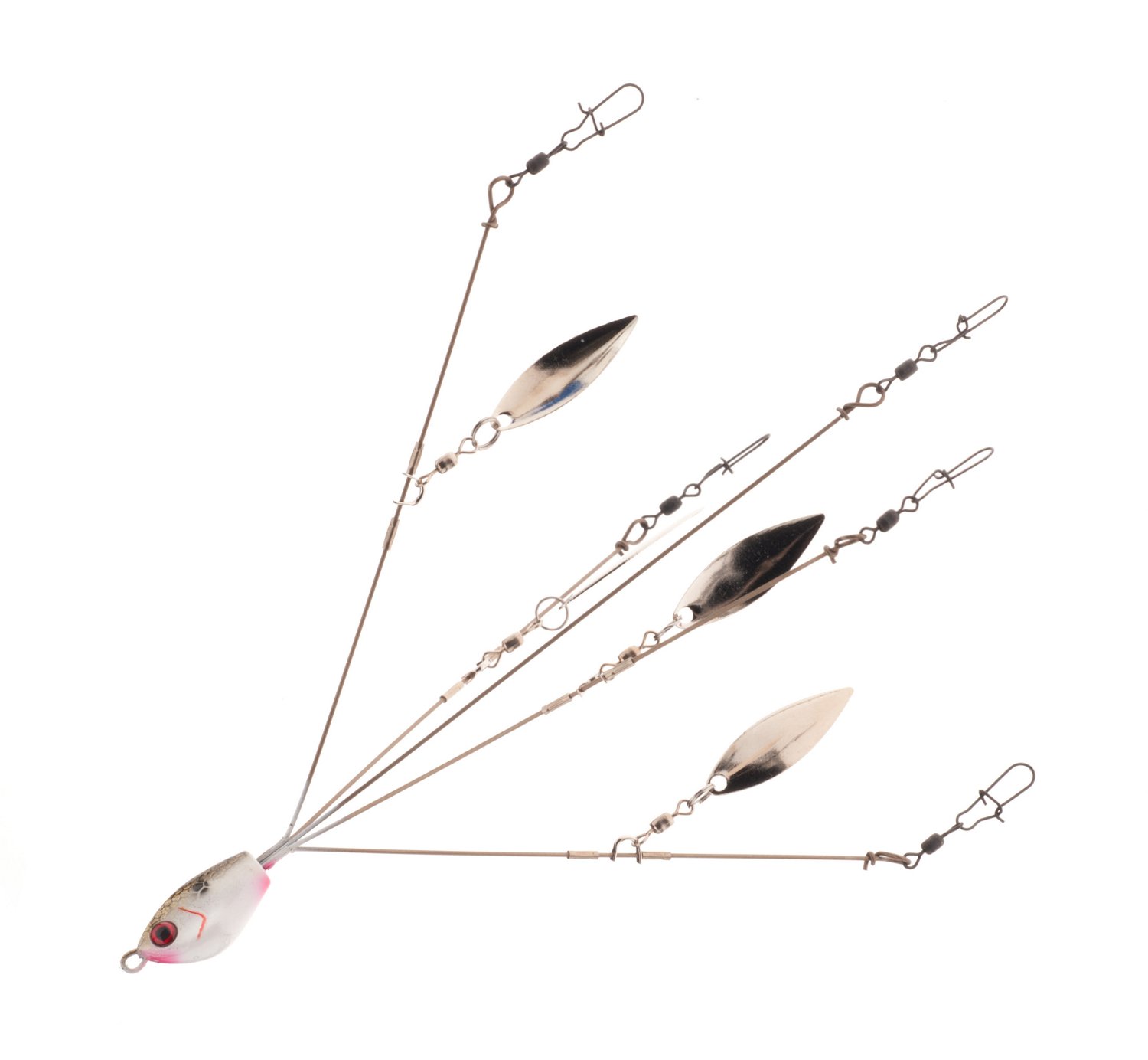 YUM YUMbrella Flash Mob Jr. Willow Blade Baitfish Rig | Academy