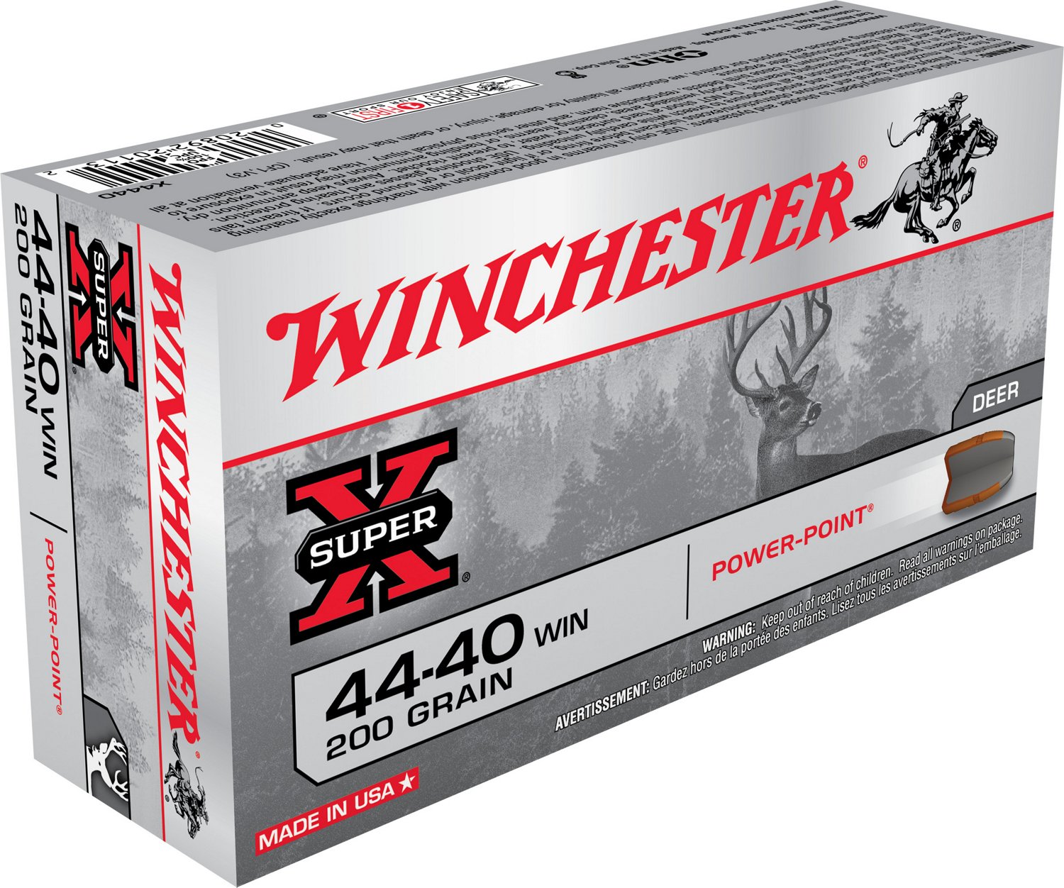 Winchester Super-X .44-40 Winchester 200-Grain Ammunition | Academy
