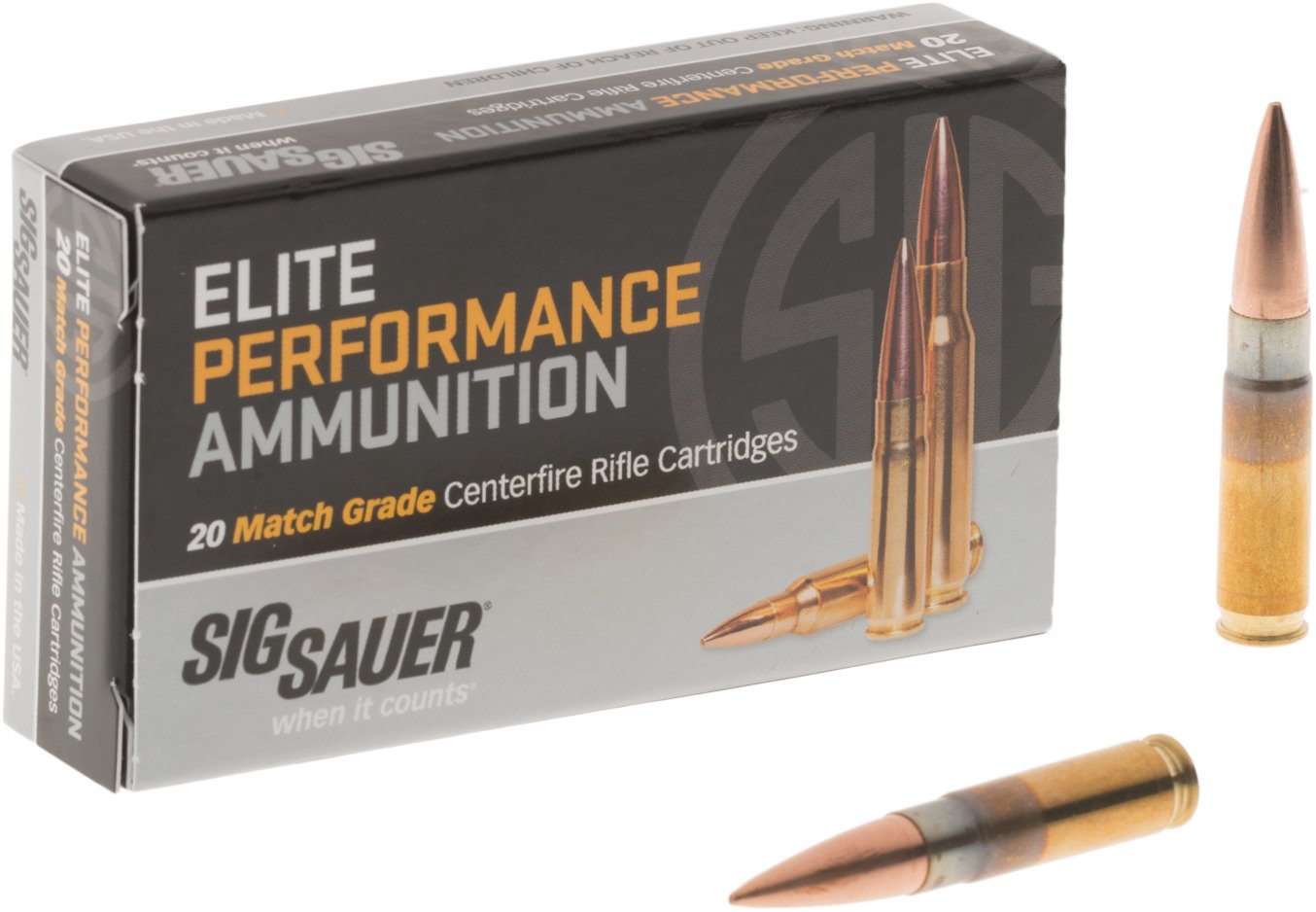 SIG SAUER Elite Match Grade OTM .300 BLK 220-Grain Rifle Ammunition ...
