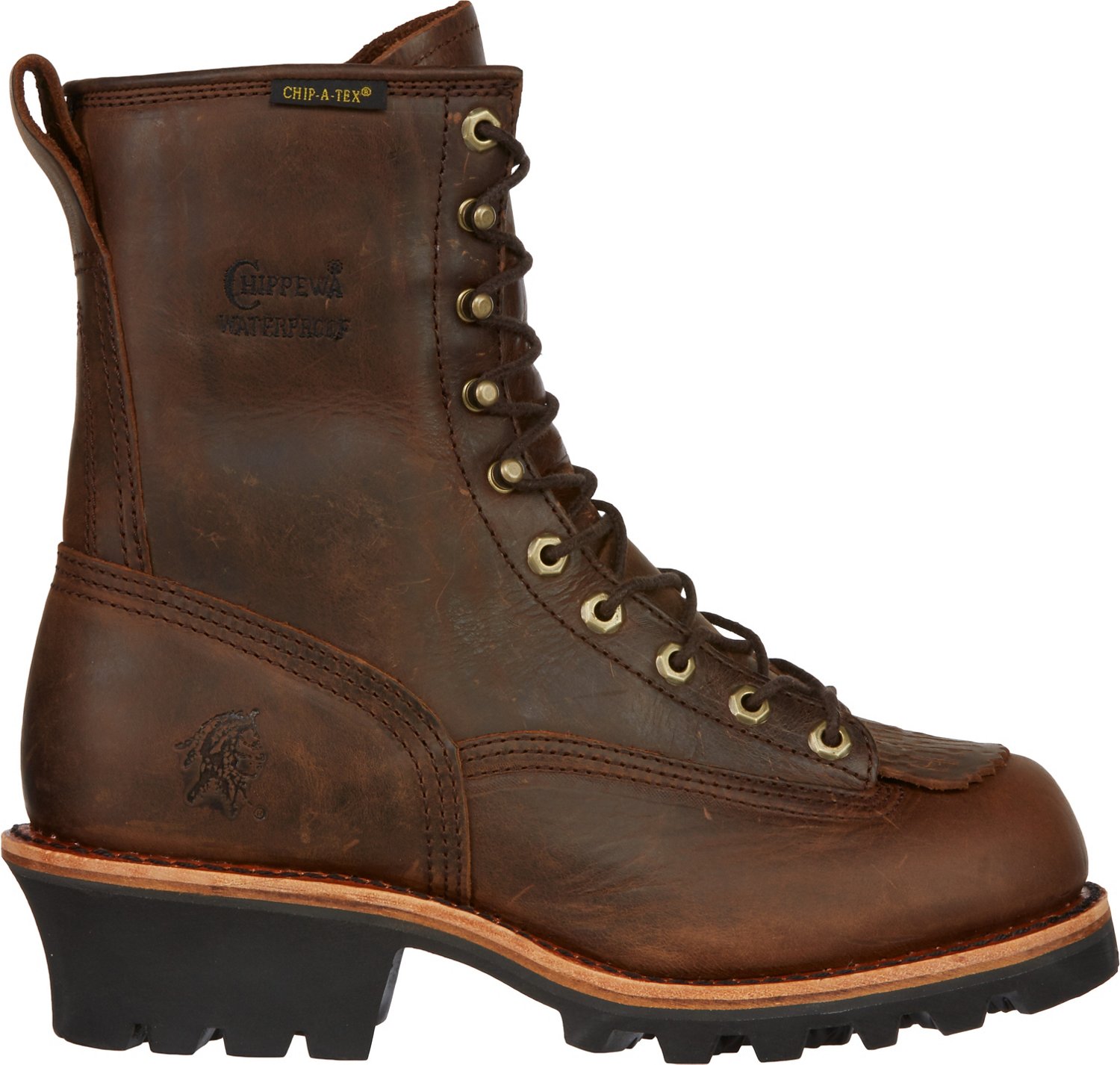 Chippewa Boots Men's Bay Apache Logger Lace Up Work Boots | Academy