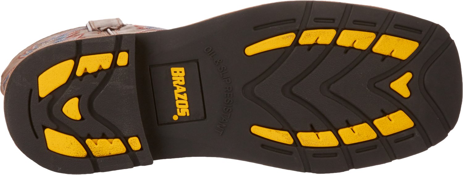 Brazos Men's Bandero 2.0 Steel Toe Wellington Work Boots | Academy