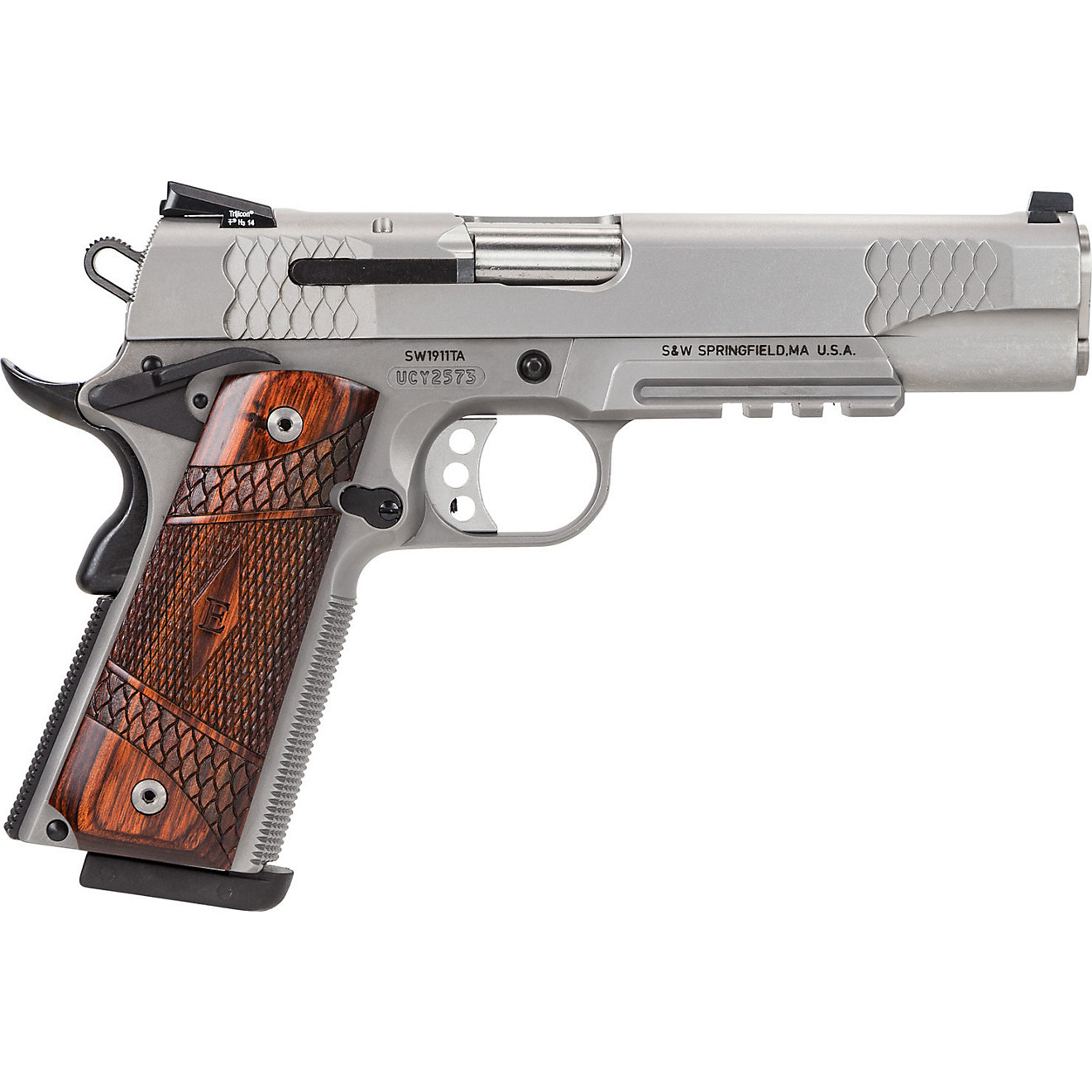 Smith & Wesson 1911 E-Series Rail .45 ACP Pistol | Academy Smith & Wesson 1911 E-Series Rail .45 ACP Pistol | Academy