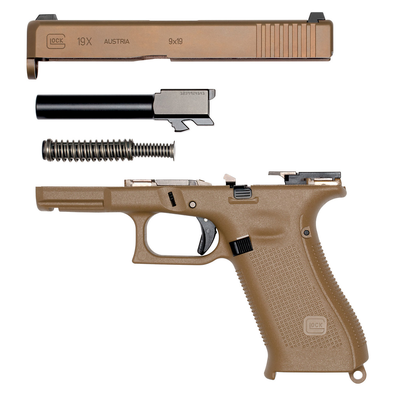Glock G19X Gen5 NS 9mm Compact 17-Round Pistol | Academy Glock G19X Gen5 NS 9mm Compact 17-Round Pistol | Academy