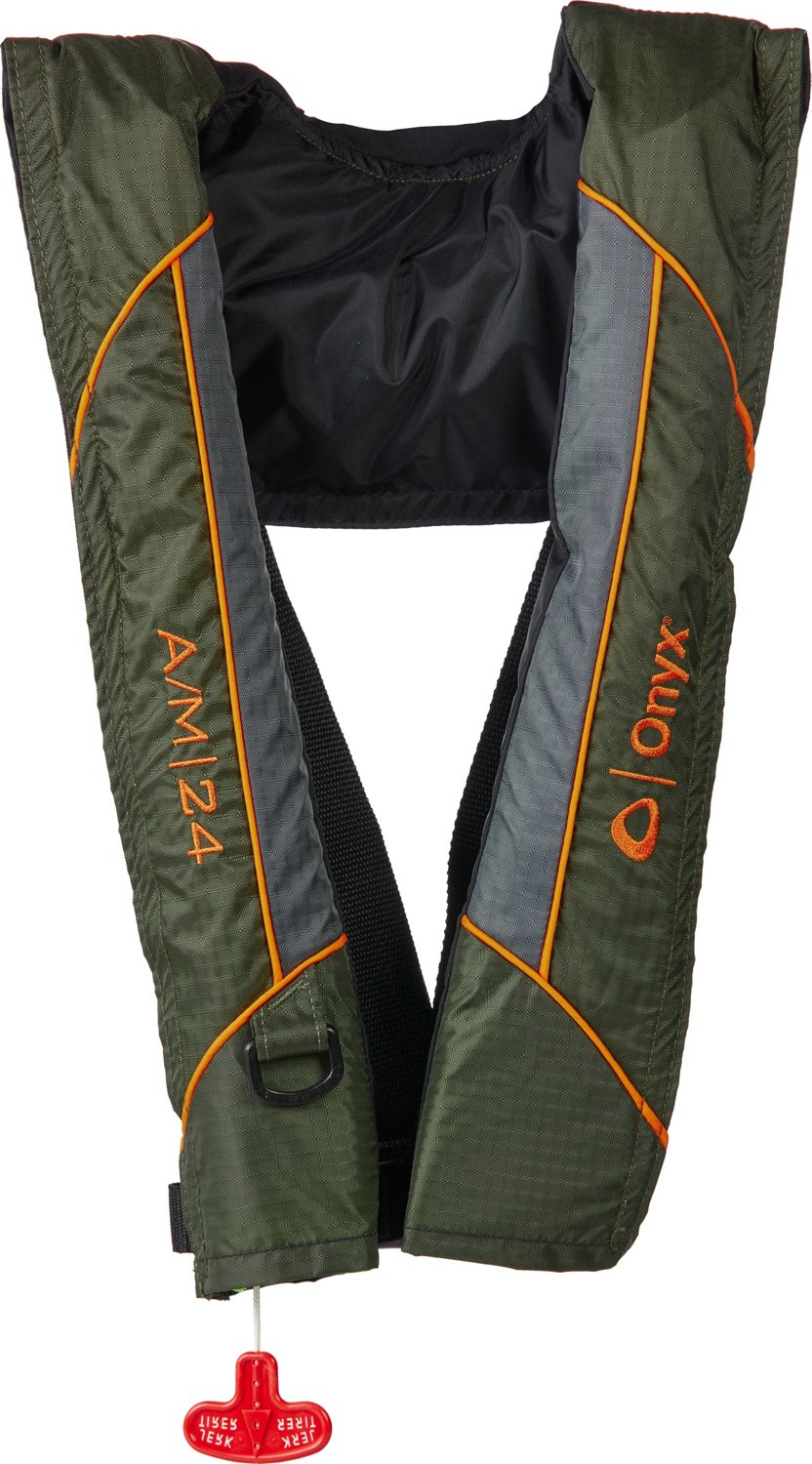 Onyx Outdoor A/M 24 Automatic/Manual Inflatable Life Jacket | Academy