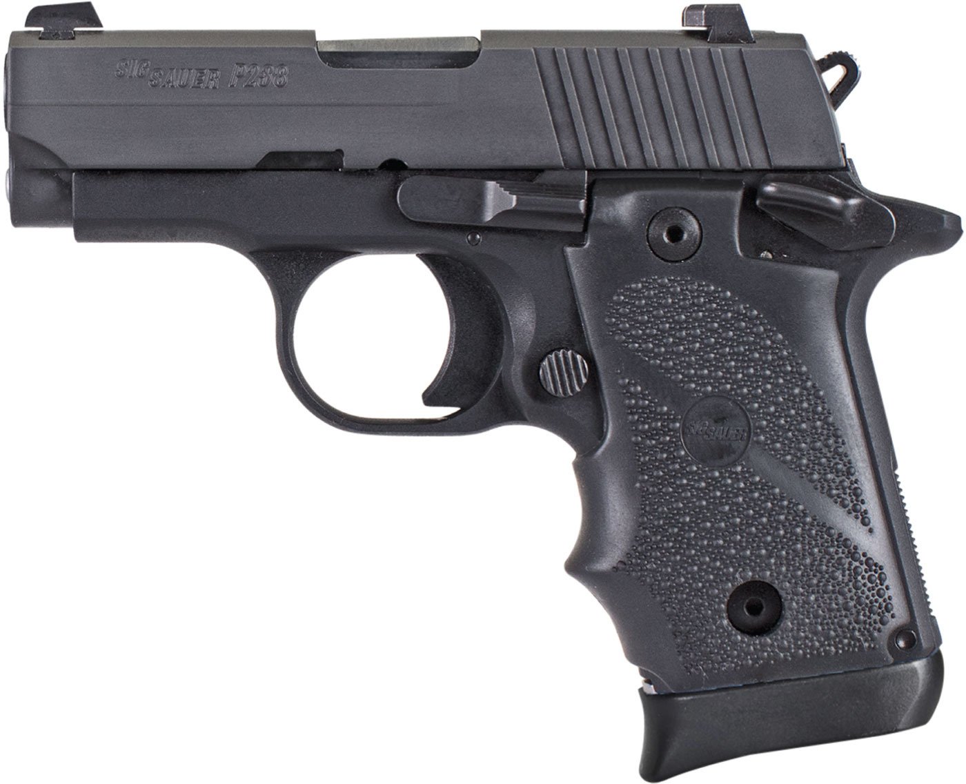 Sig Sauer P238 BRG Rubber NS 380 ACP Sub-Compact 7-Round Pistol | Academy