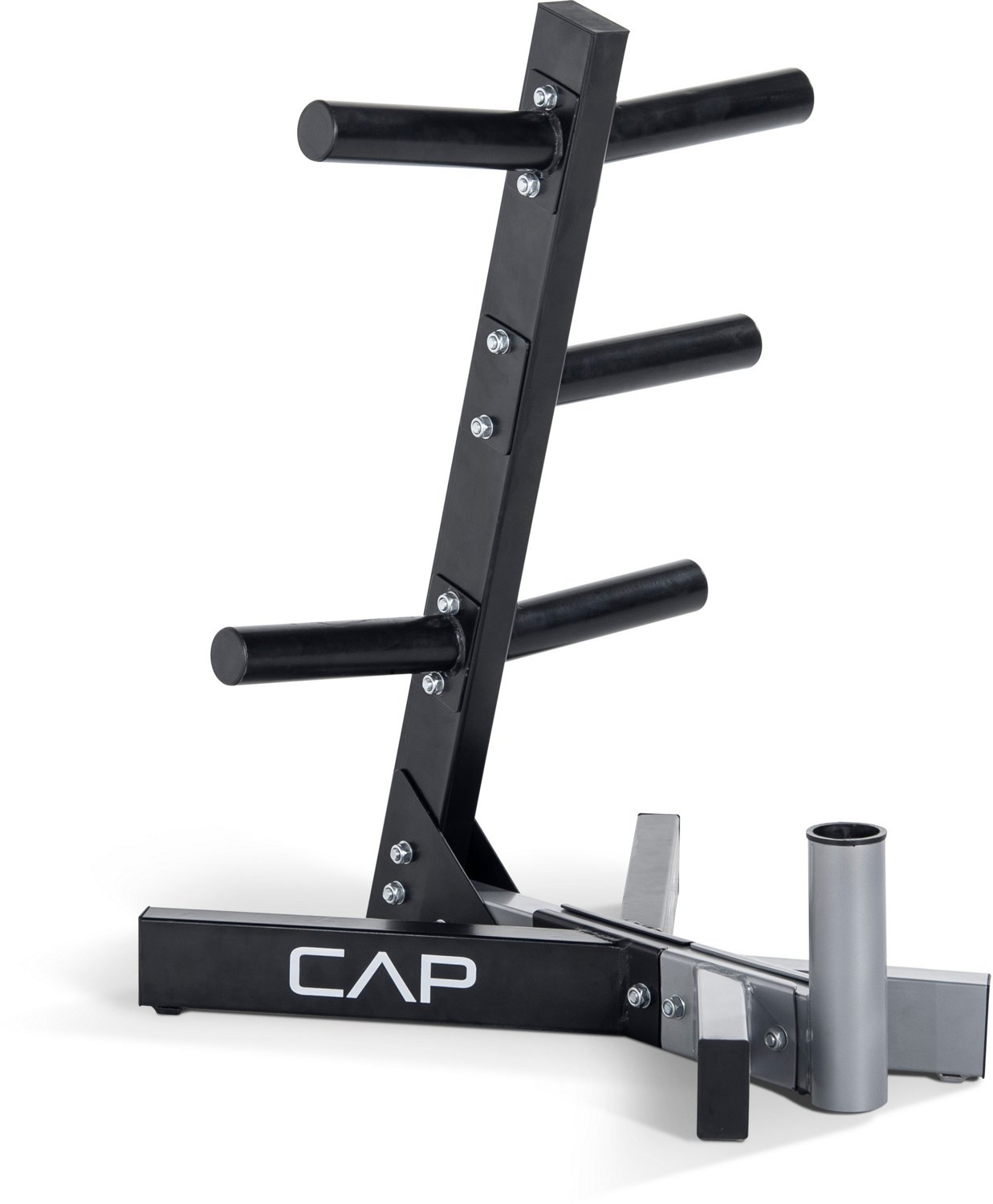 CAP Barbell 2 in Olympic Plate Tree Storage Rack | Academy