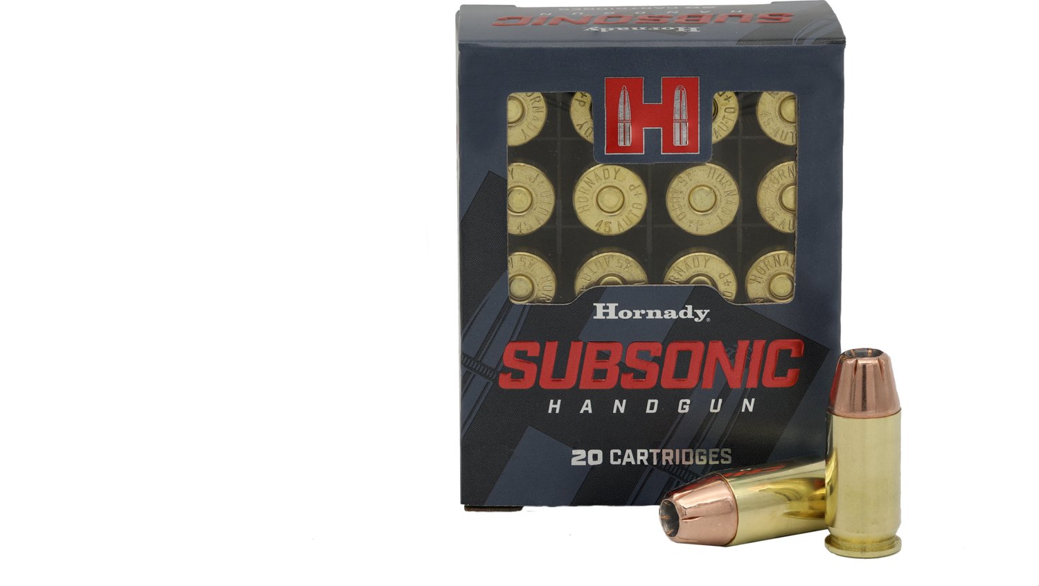 Hornady Subsonic Pistol Ammunition - 25 Rounds | Academy