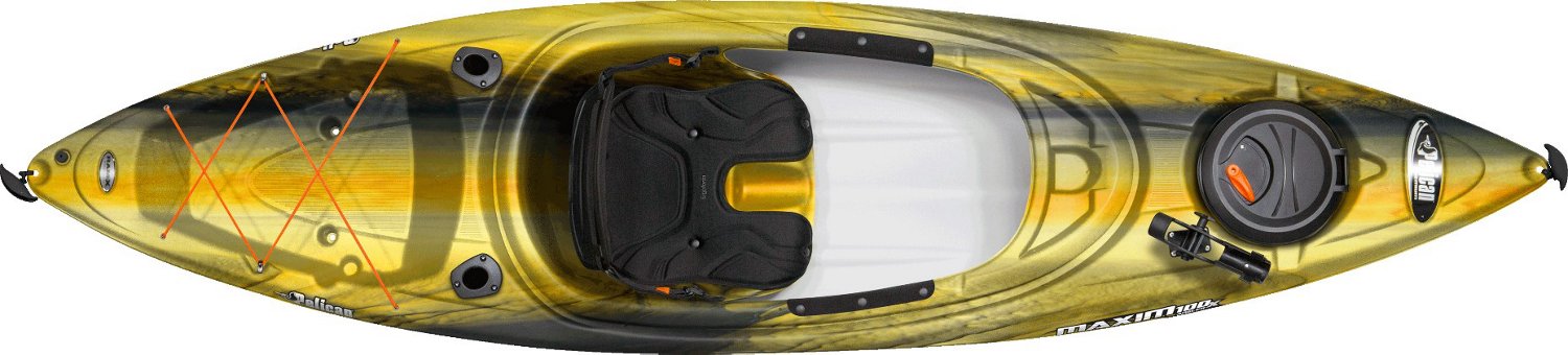 Pelican Maxim 100X Angler 10 ft Kayak | Academy