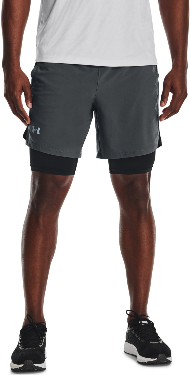 Under Armour Mens Launch Sw 2 In 1 Running Shorts Academy