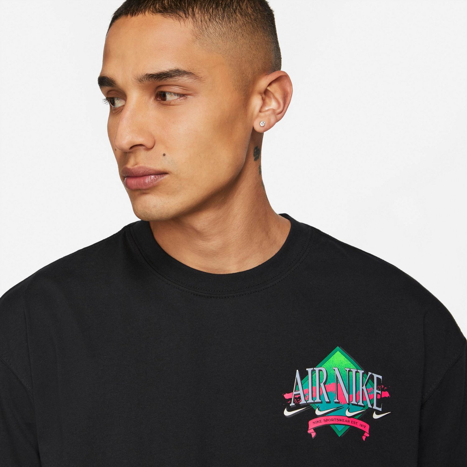 Nike Mens Sportswear Dna Air Loose Fit Short Sleeve T Shirt Academy