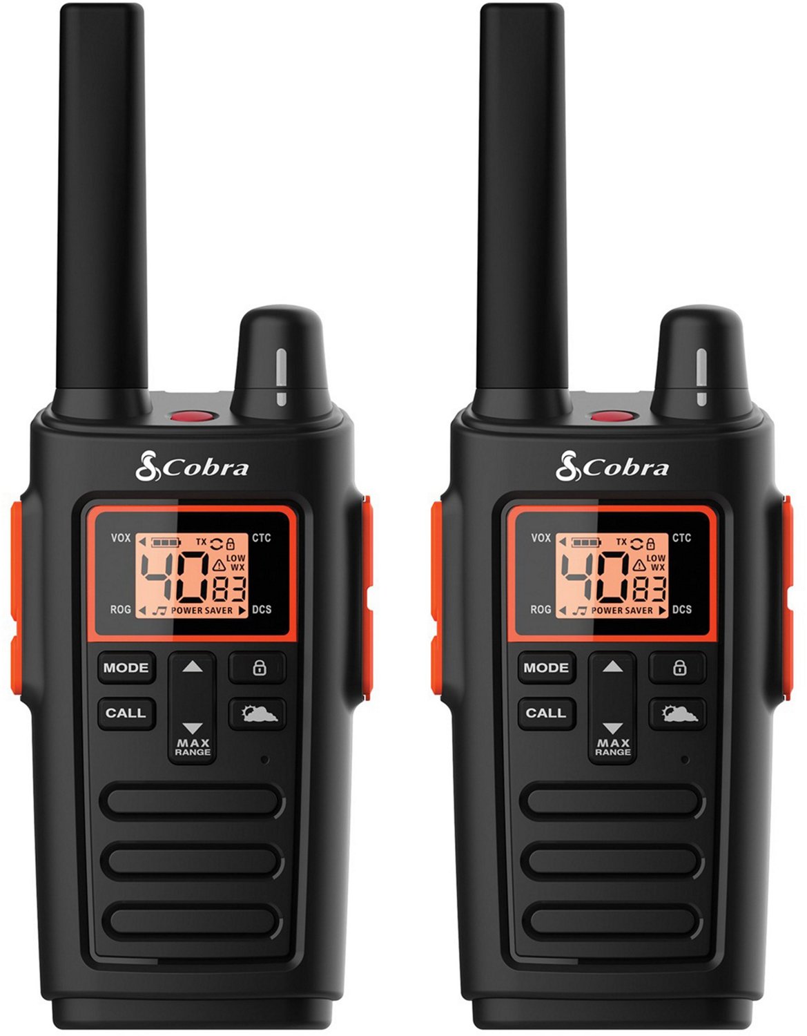 Cobra RX380 FRS 2-Way Radios 2-Pack | Academy