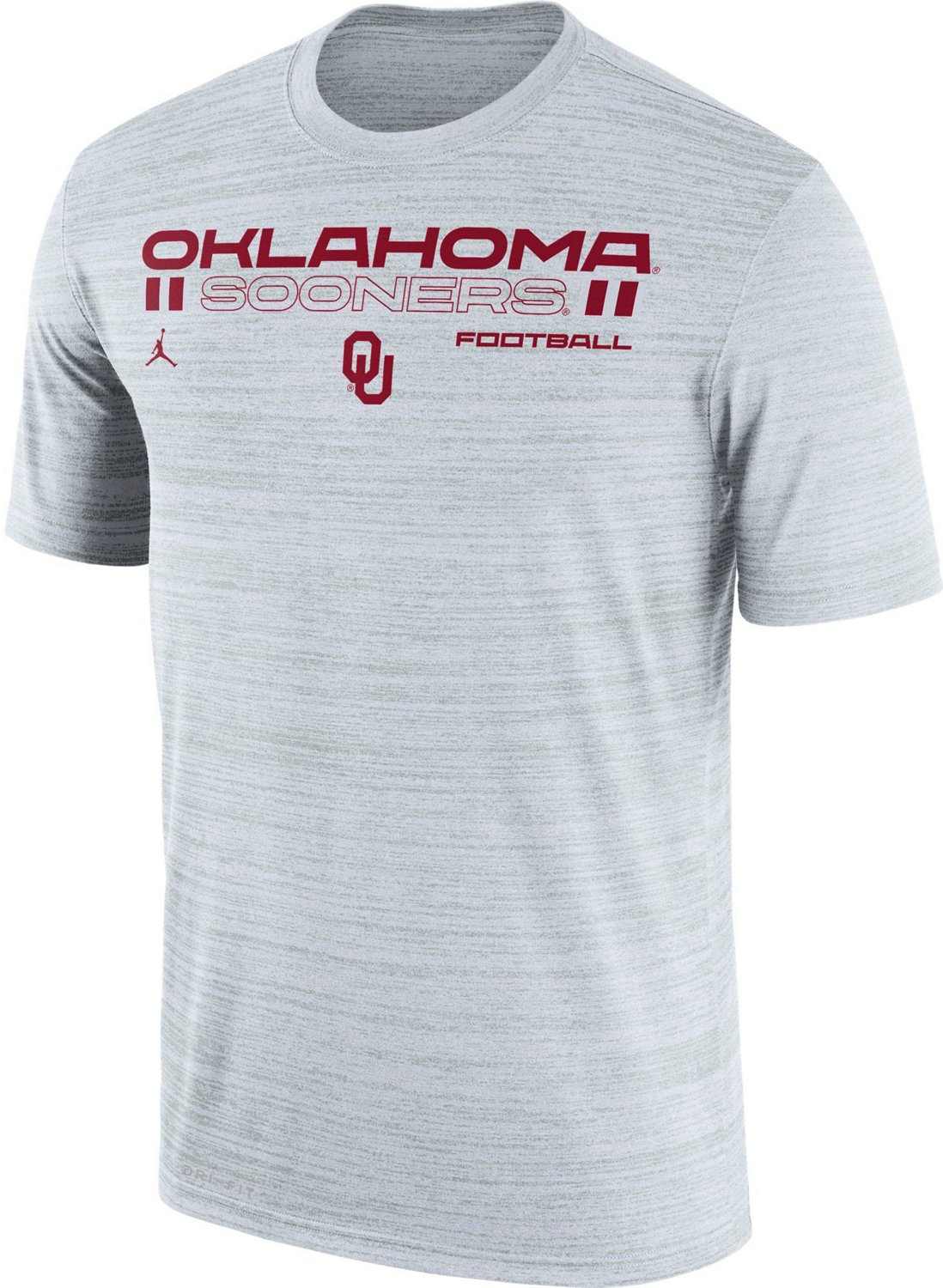 Nike Men's University of Oklahoma Velocity Legend Short Sleeve T-shirt ...