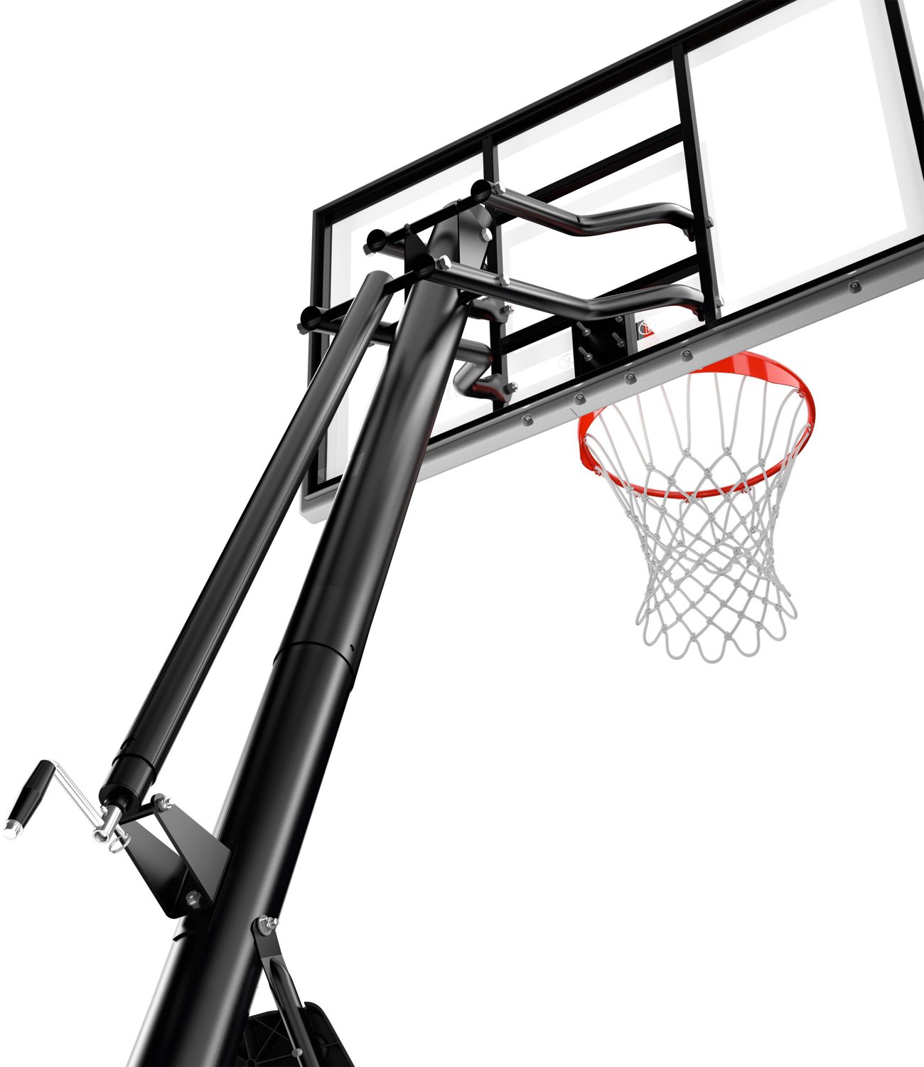 Spalding Hybrid 54 in Portable Basketball Hoop | Academy