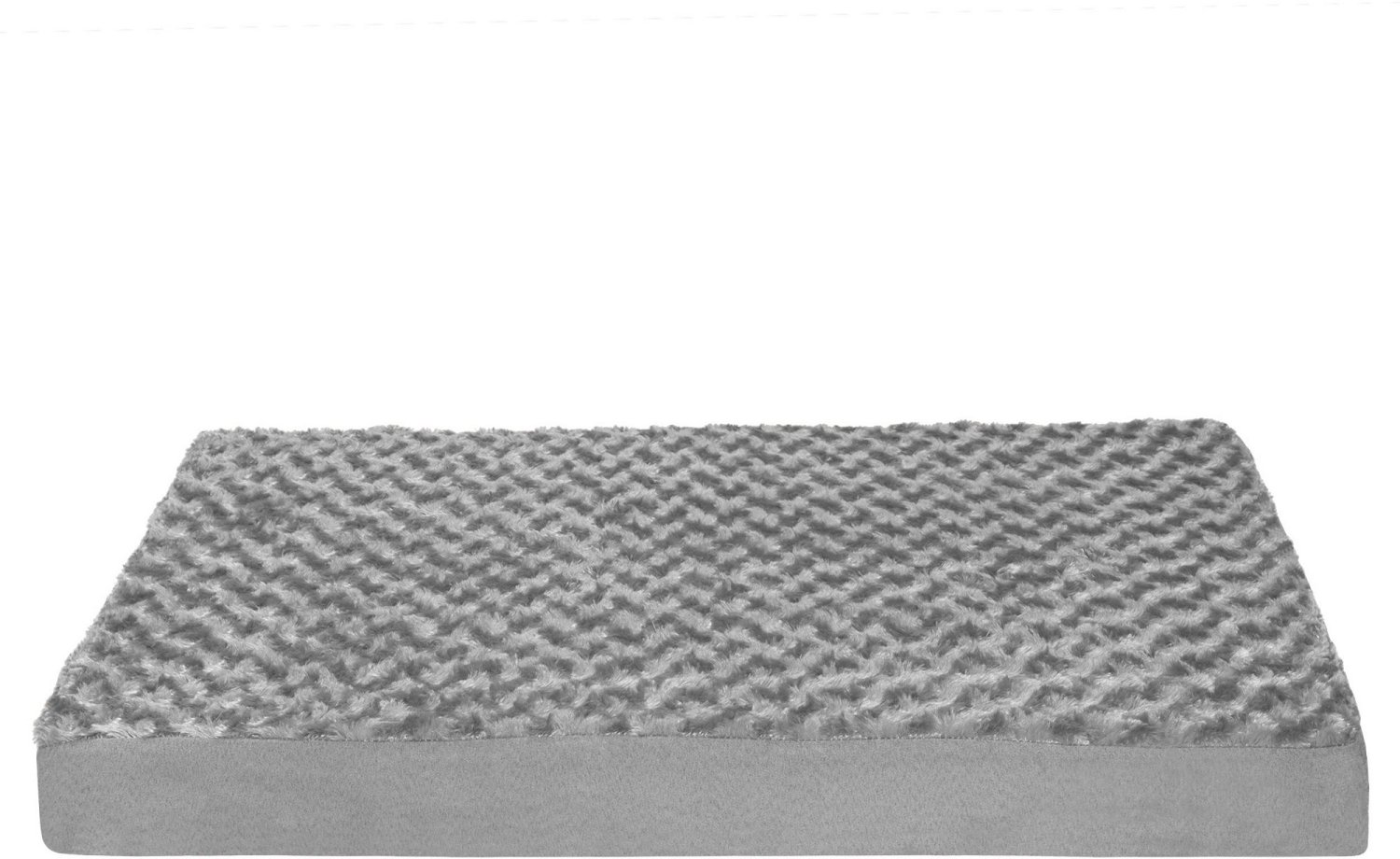 Holiday Time Cozy Winter Cuddler Dog Bed, Gray, Small, 19"L x 15"W x 6. ...