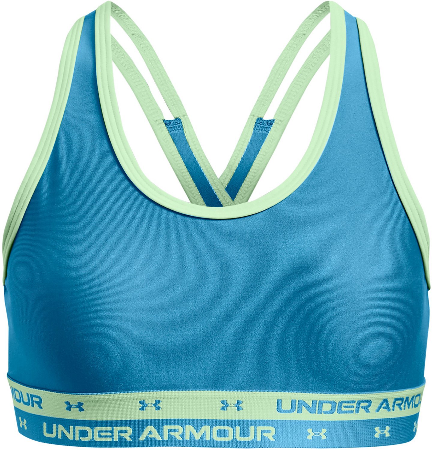 Under Armour Girls' HeatGear® Armour Crossback Low-Support Sports Bra ...
