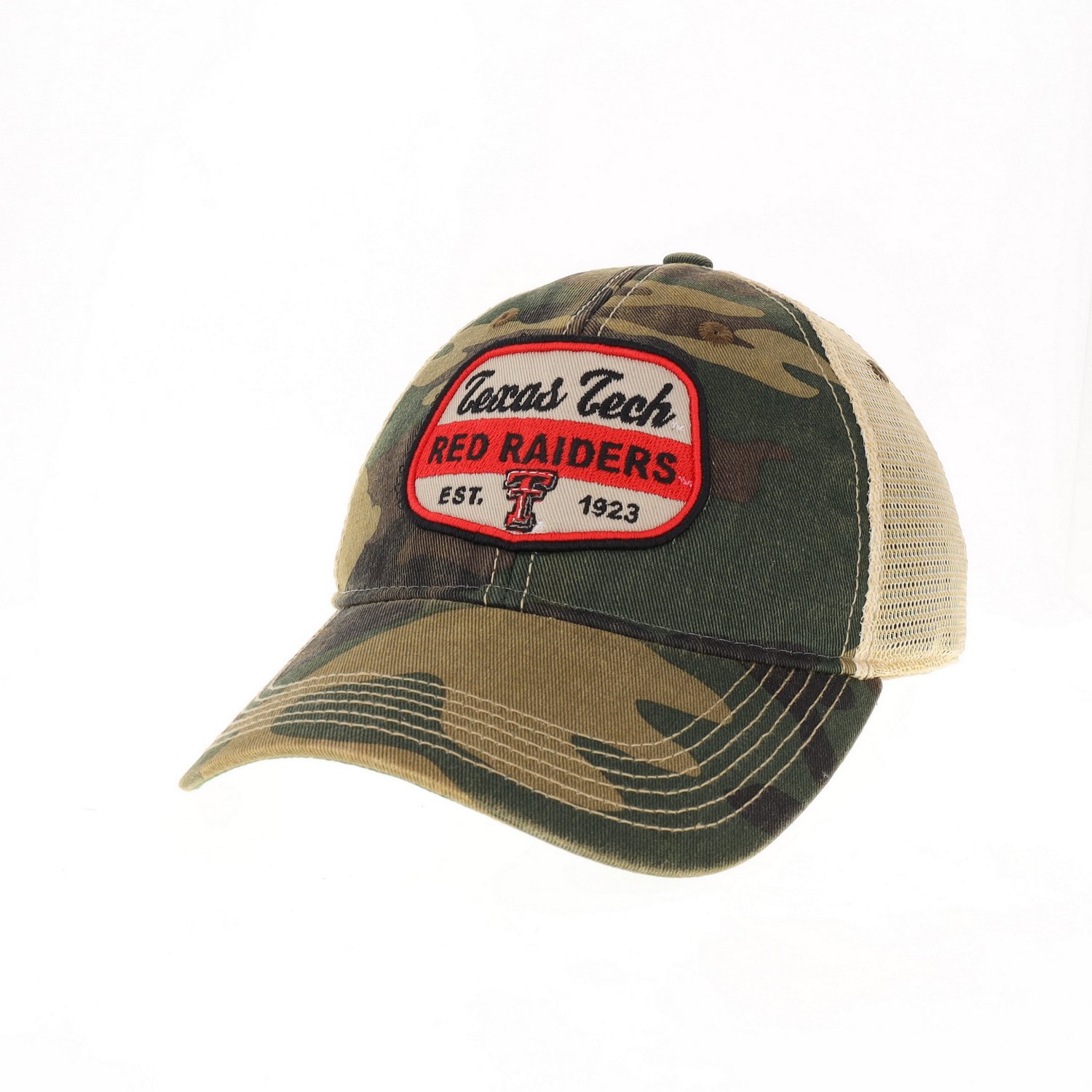 Legacy Men’s Texas Tech University Old Favorite Trucker Camo Cap | Academy