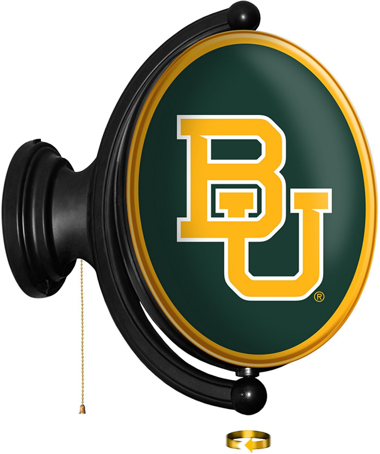 The Fan-Brand Baylor University Oval Rotating Lighted Sign | Academy