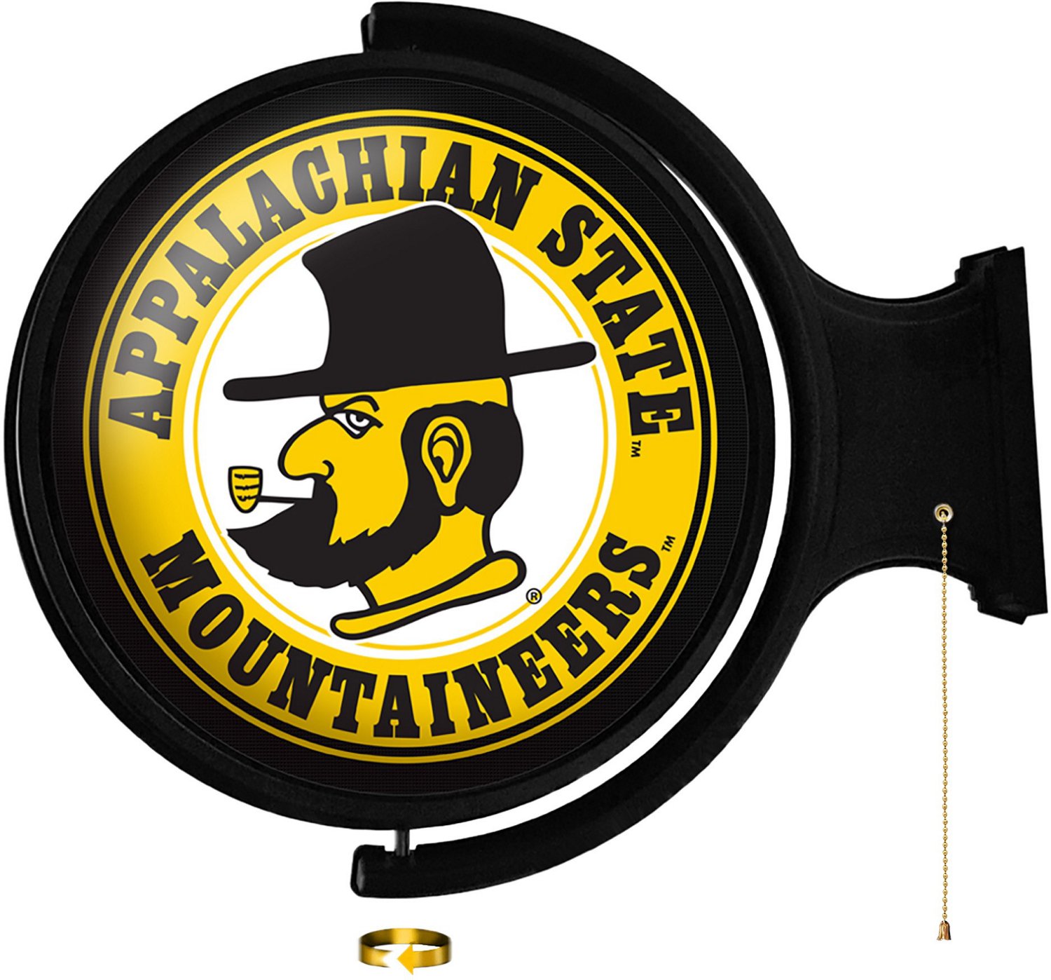 The Fan-Brand Appalachian State University Yosef Round Rotating Lighted ...