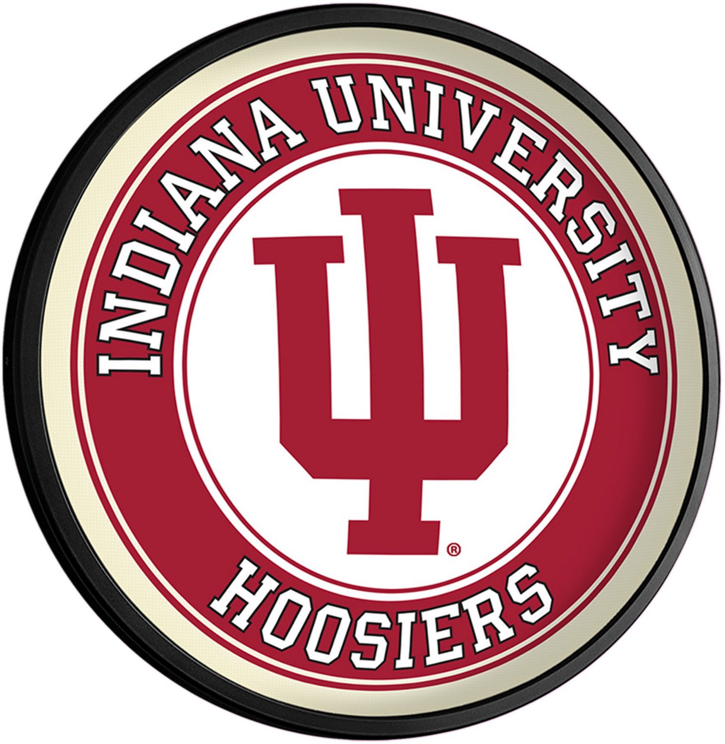 The Fan-Brand Indiana University Round Slimline Lighted Sign | Academy