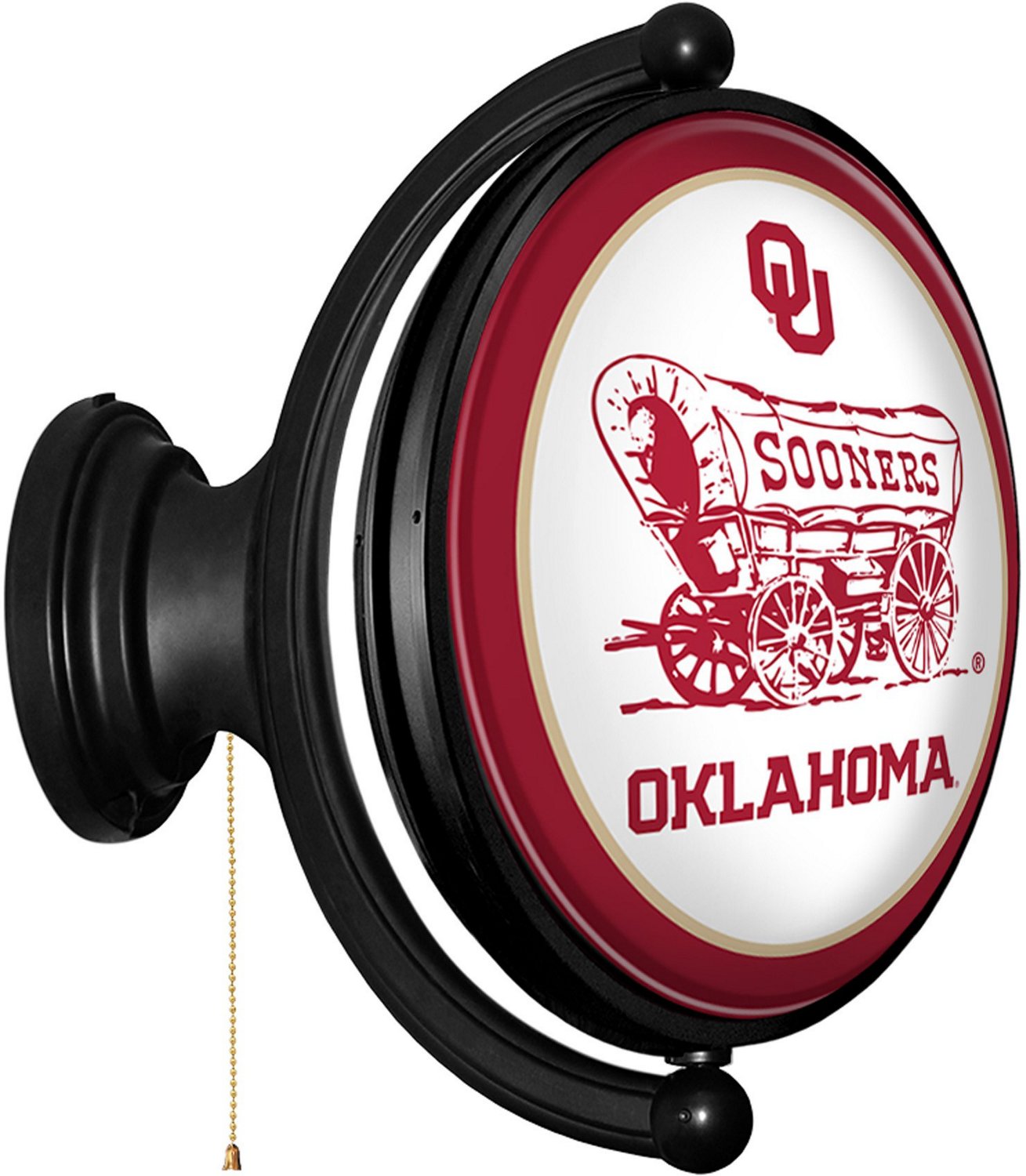 The Fan-Brand University of Oklahoma Schooner Oval Rotating Lighted ...