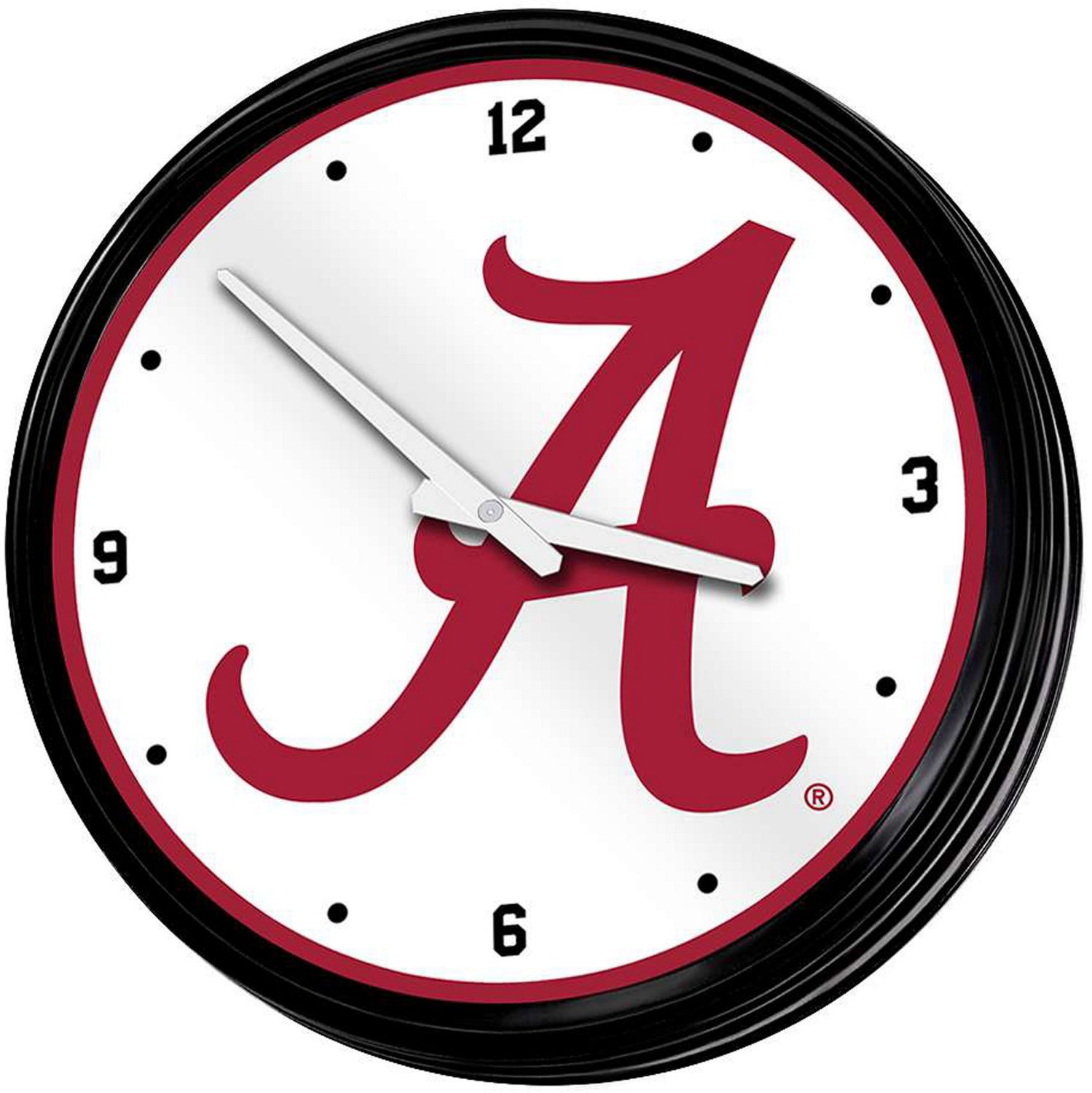 The Fan-Brand University of Alabama Retro Lighted Wall Clock | Academy