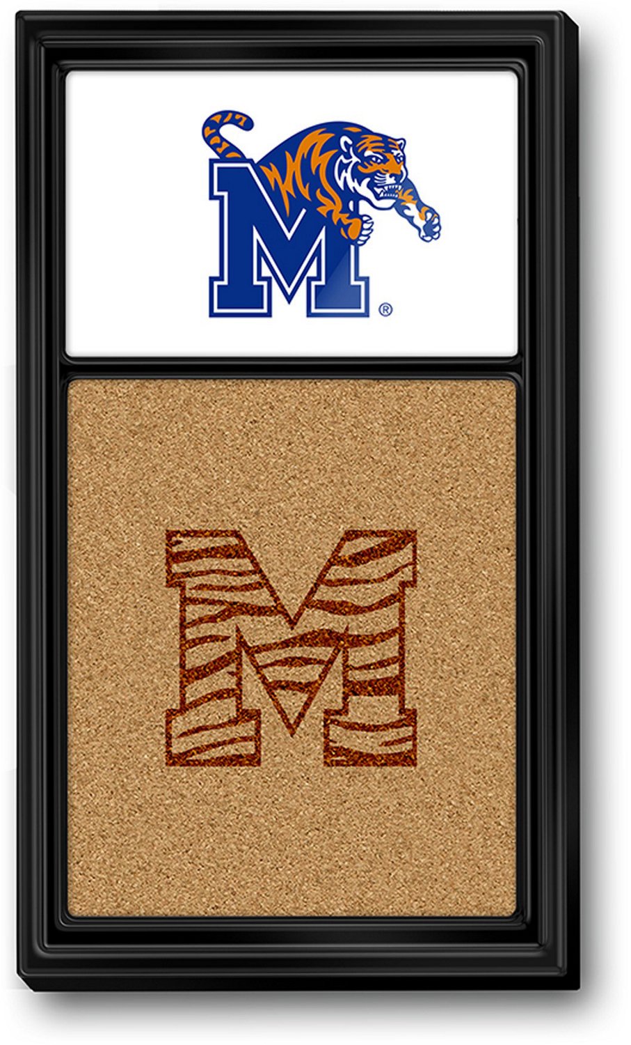 The Fan-Brand University of Memphis Dual Logo Cork Note Board | Academy