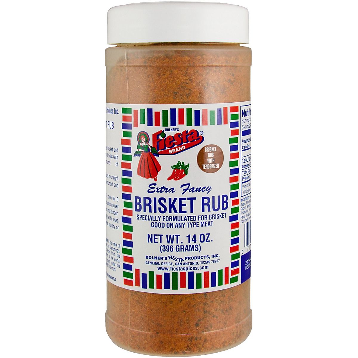 Bolner Fiesta Brand 14 oz Brisket Rub | Academy