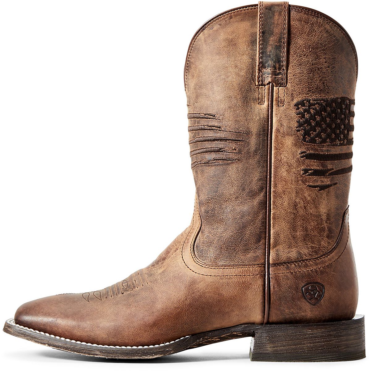 Ariat Men's Circuit Patriot USA Flag Western Boots | Academy