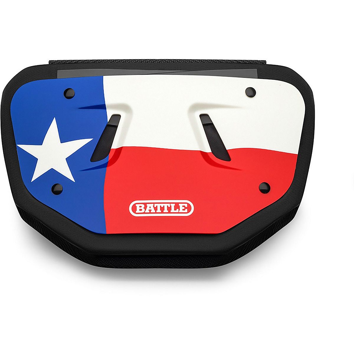 Battle Youth FB Chrome Texas Flag Back Plate | Academy