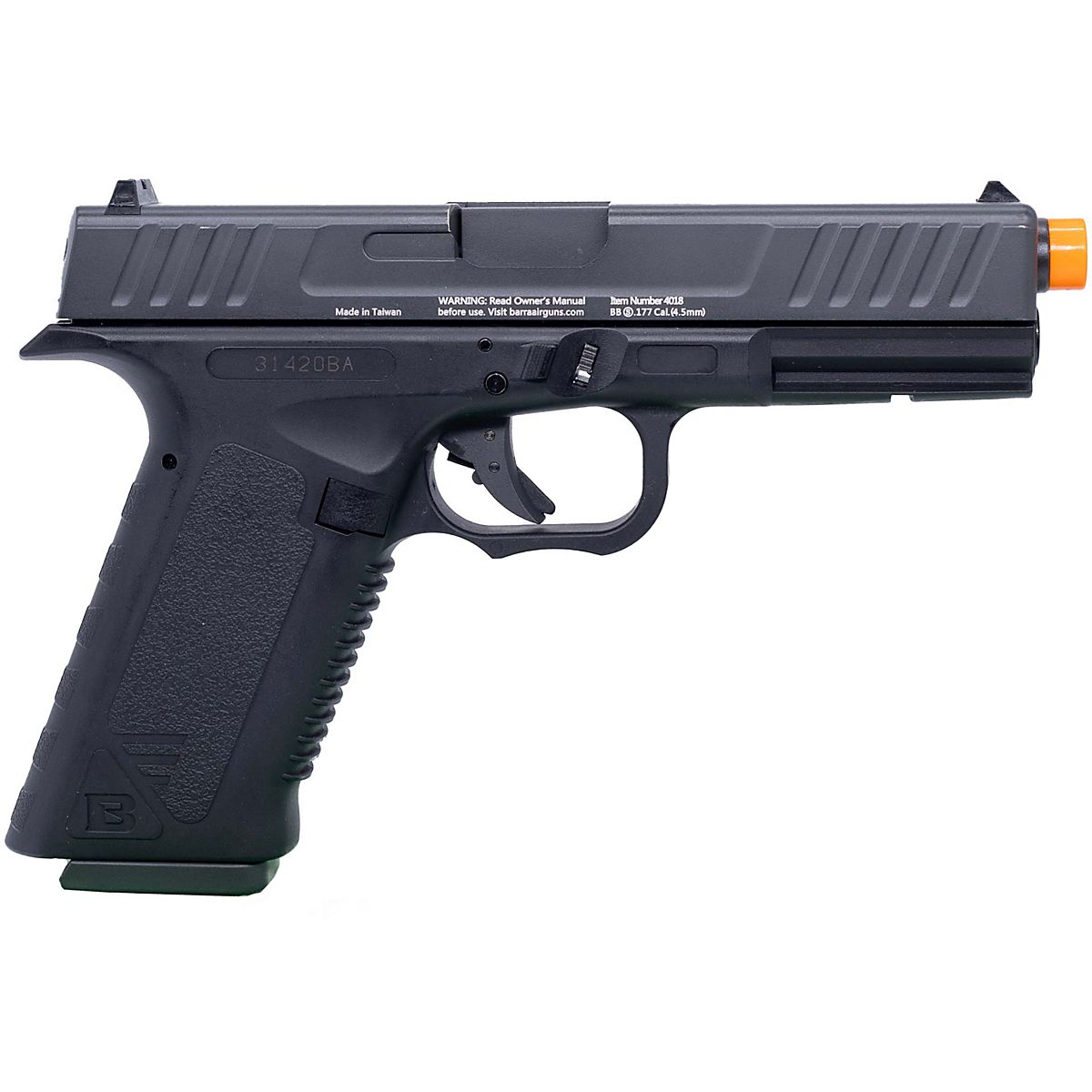 Barra Airguns 009 Full Auto 4 in Airsoft BB Pistol | Academy