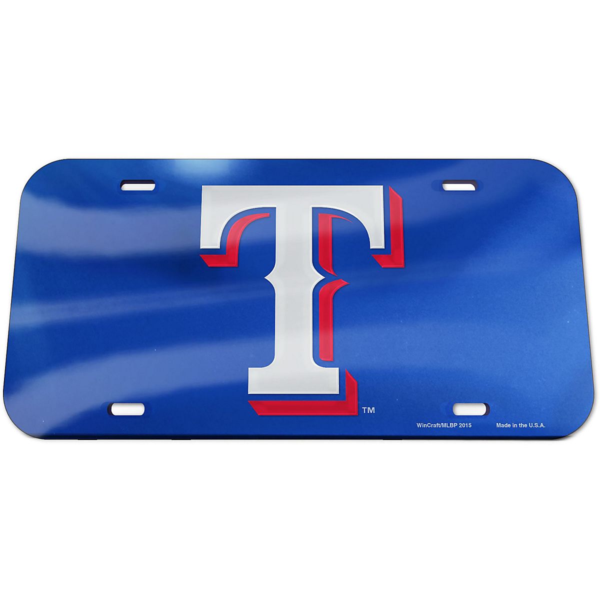 WinCraft Texas Rangers Acrylic Inlaid Classic License Plate | Academy