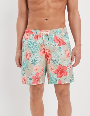AE 7" Tropical Swim Trunk