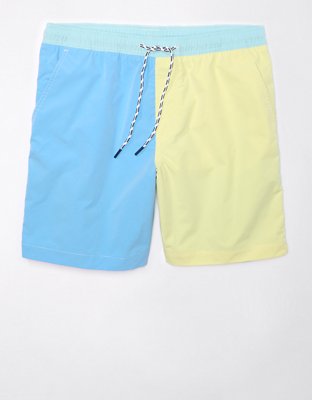 AE Colorblock 7" Swim Trunk