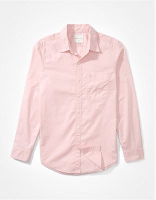 AE Micro Dot Slim Fit Everyday Button-Up Shirt | American Eagle