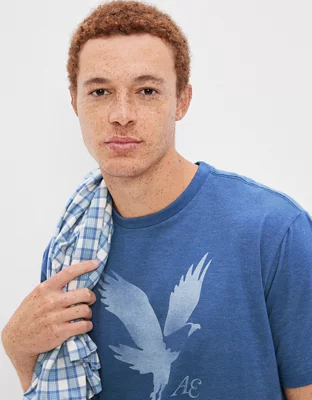 AE Super Soft Logo Graphic T-Shirt