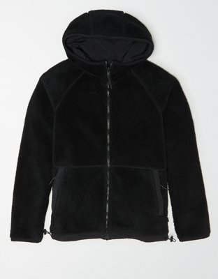 AE Reversible Sherpa Zip-Up Jacket