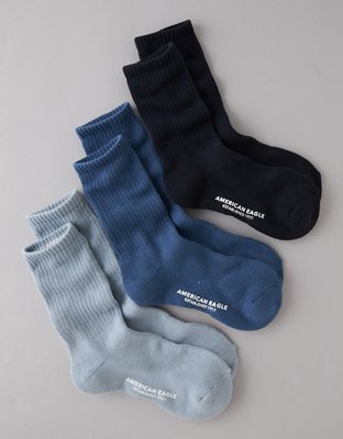 AE Crew Socks 3-Pack | American Eagle