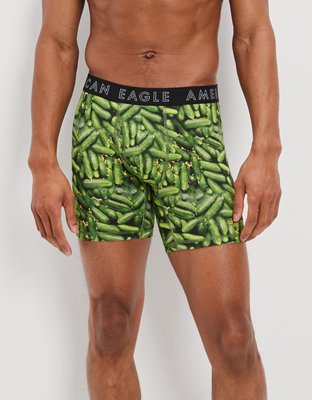 AEO Brief boxer clásico de 6" de pepinos