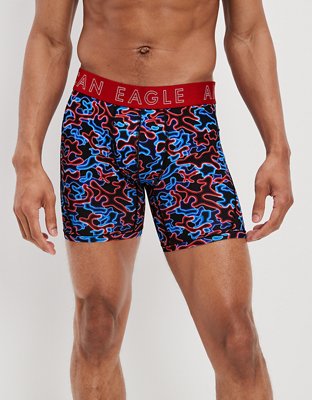 AEO Neon Camo 6" Flex Boxer Brief