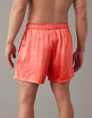 AEO Solid Satin Pocket Boxer Short | CoolSprings Galleria