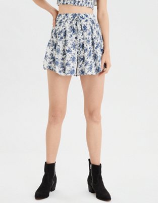 AE High-Waisted Smocked Side Shorts