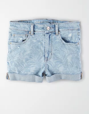 AE Ne(x)t Level Super High-Waisted Denim Short Short