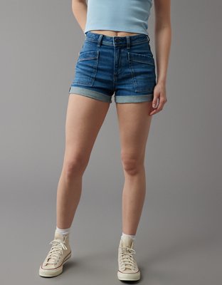 AE Stretch Denim Mom Short | AE