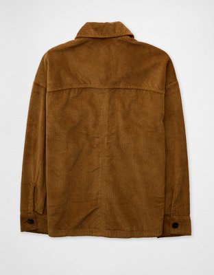 AE Oversized Corduroy Shacket | AE