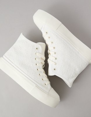 AE Eyelet High-Top Platform Sneaker