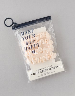 AE Satin Scrunchie 4-Pack