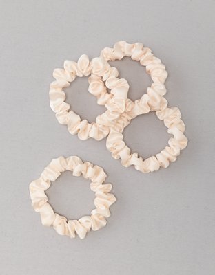 AE Satin Scrunchie 4-Pack