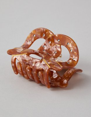 AE Resin Pretzel Claw Clip