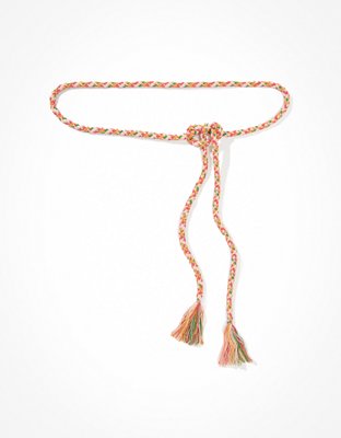 AE Tubular Braided Rope Belt | American Eagle