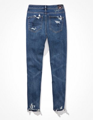 AE Strigid Ripped Mom Jean | AE